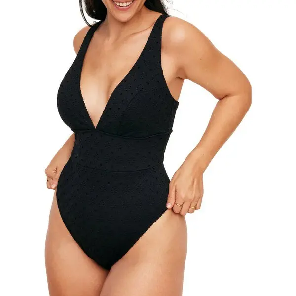 ADORE ME Melony One-piece Swimsuit - Black