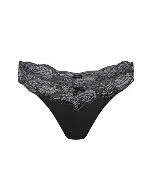 ADORE ME Jaya Thong Panties - Black