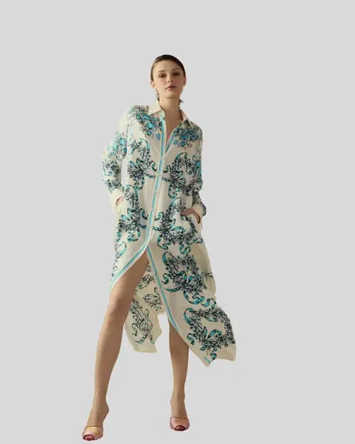 cynthia rowley shirt dress Cynthia Rowley Pintuck Silk Charmeuse Shirt Dress In Black/Burgundy