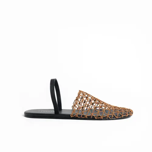 CECILIA NEW YORK Aria Woven Slingback Slide