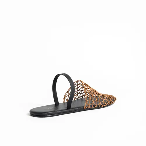 CECILIA NEW YORK Aria Woven Slingback Slide
