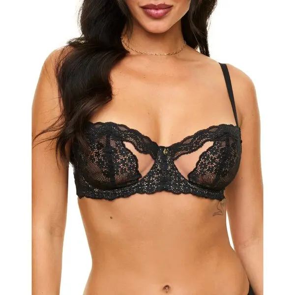 ADORE ME Melrose Unlined Balconette Bra - Black