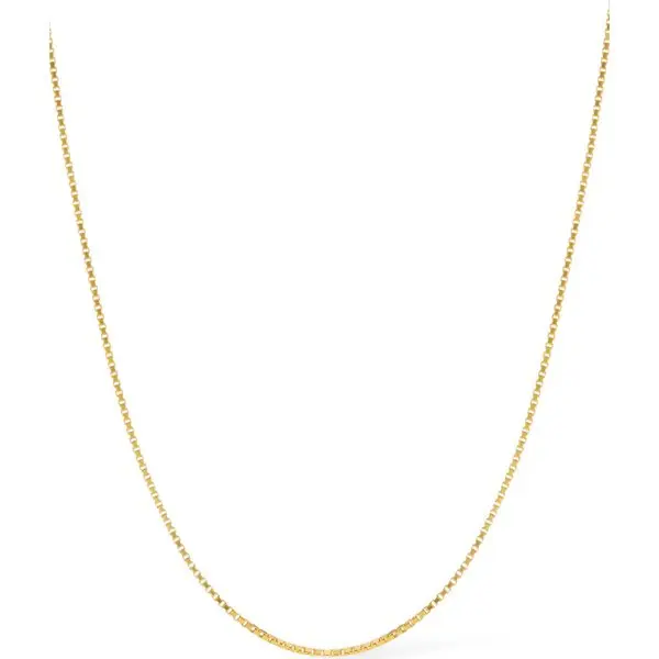 ANA LUISA Box Chain Necklace - Gold