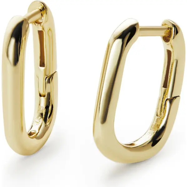 ANA LUISA Rox Mini Hoop Earrings - Gold