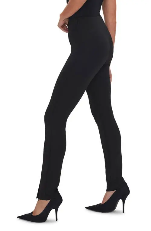 Good American Sculpt Slim Fit Pull-on Pants - Black001