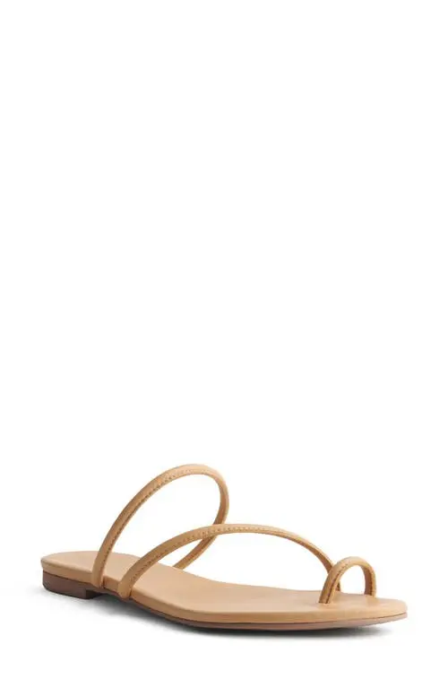 REFORMATION Ludo Slide Sandal - Buff