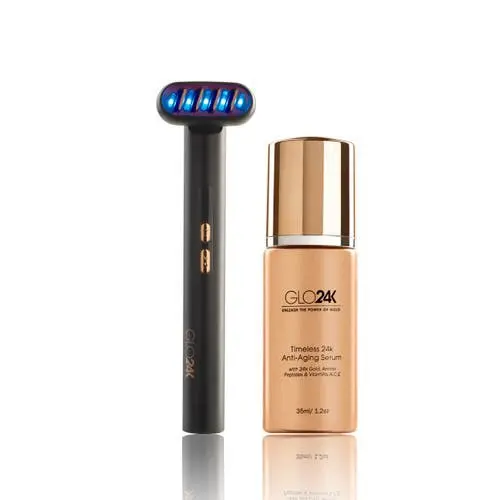 GLO24K 6-in-1 Beauty Therapy Wand For The Face - Na