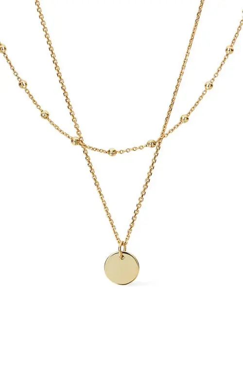 ANA LUISA Willow Coin Necklace Set - Gold