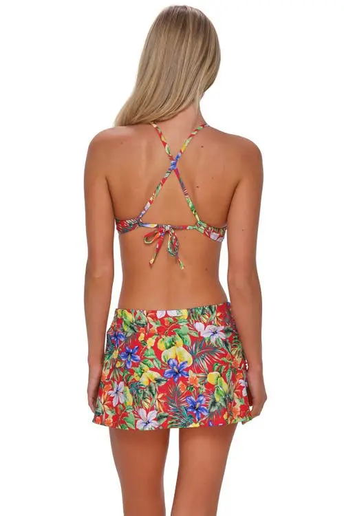 SUNSETS Sporty Swim Skirt Bottom - Surf's Up