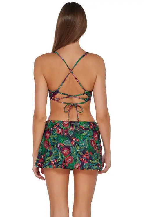 SUNSETS Sporty Swim Skirt Bottom - Welcome To Rio