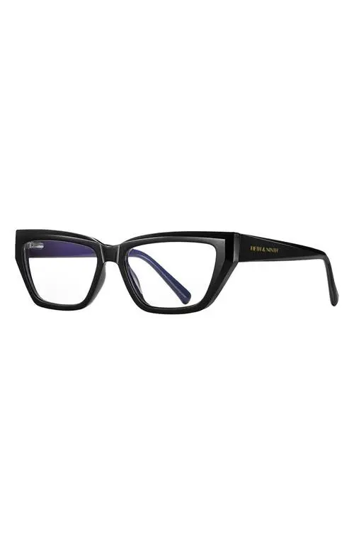FIFTH & NINTH Maya Geometric Eyeglasses - Black