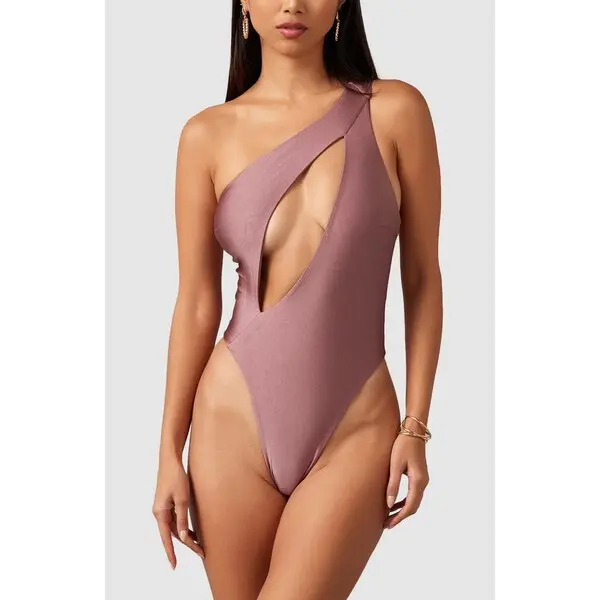 MBM SWIM Serenity One-piece Swimsuit - Mauve