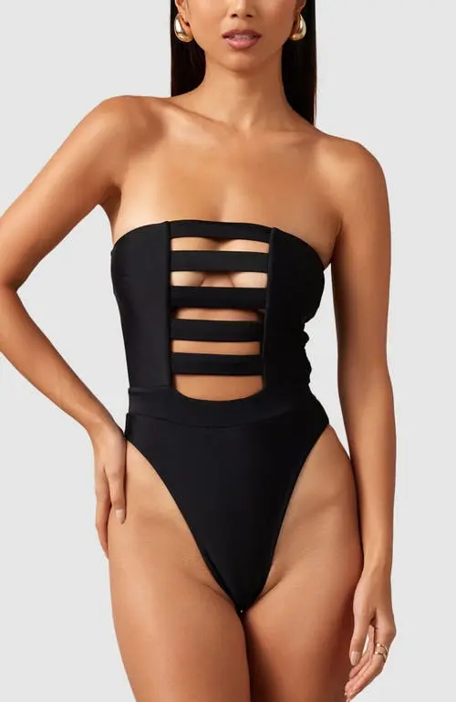 MBM SWIM Zen One-piece Swimsuit - Black