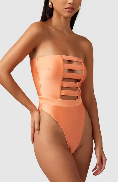 MBM SWIM Zen One-piece Swimsuit - Coral