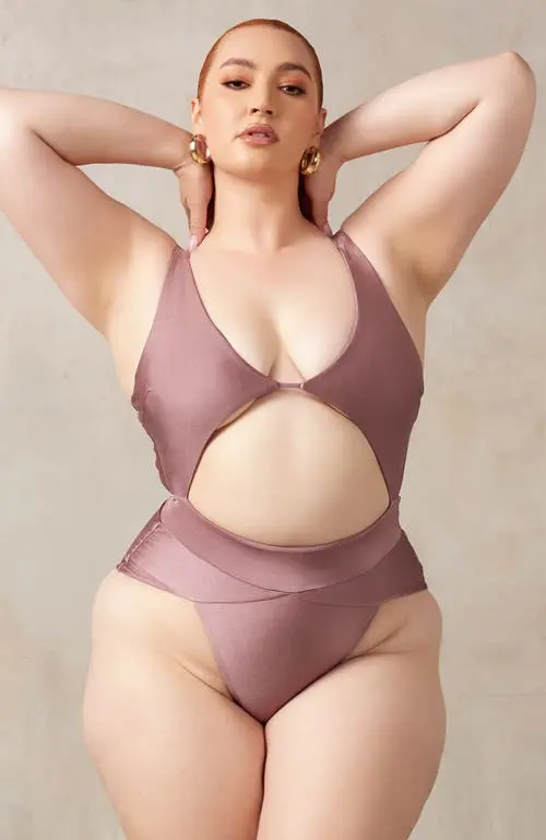 MBM SWIM Aspire One-piece Swimsuit - Mauve