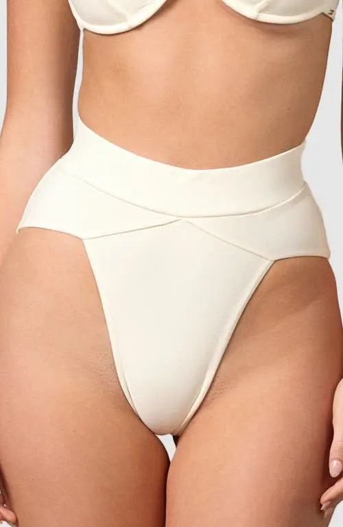 MBM SWIM Aspire Bikini Bottom - Cream