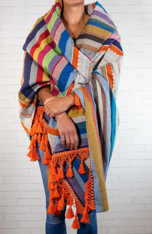 VERVE CULTURE Mexican Blanket - Multicolor