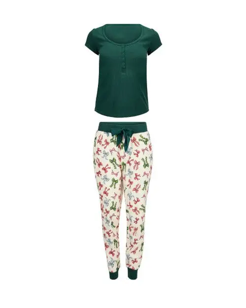 ADORE ME Caileigh T-shirt & Joggers Pajama Set