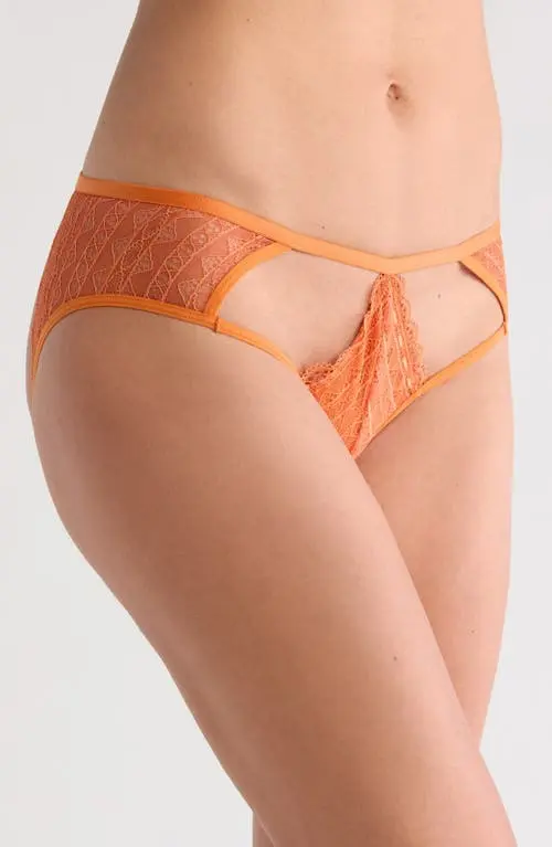 HAUTY Playing Koi Cutout Lace Thong