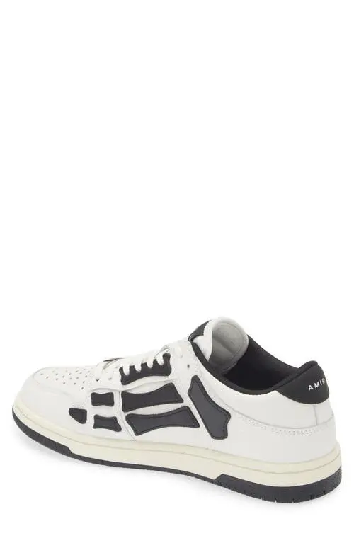 Amiri Skel Low Top Sneakers - White/black