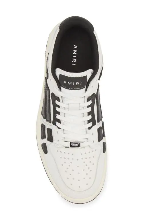 Amiri Skel Low Top Sneakers - White/black