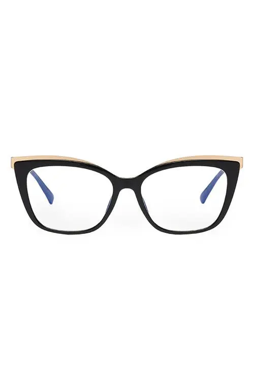 FIFTH & NINTH Jami Cat Eye Blue Light Blocking Glasses - Black