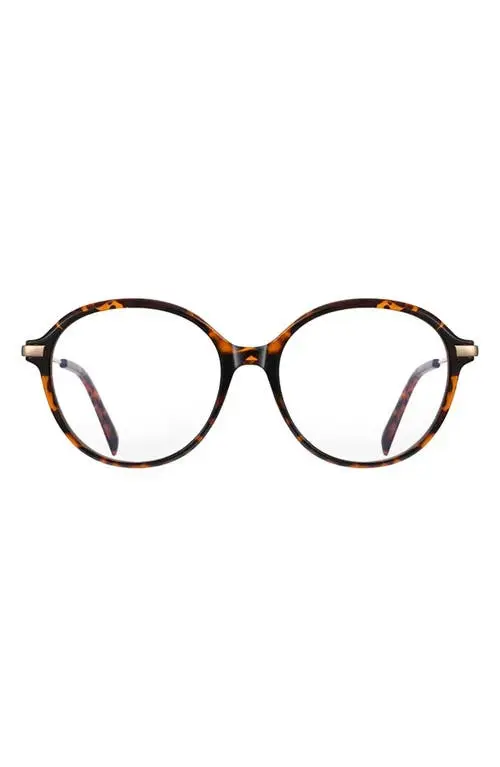 FIFTH & NINTH Elsie Round Blue Light Blocking Glasses - Torte