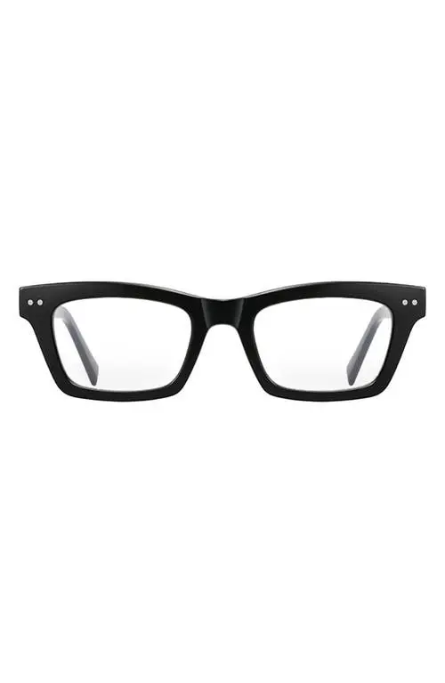 FIFTH & NINTH Cove Rectangular Blue Light Blocking Glasses - Black