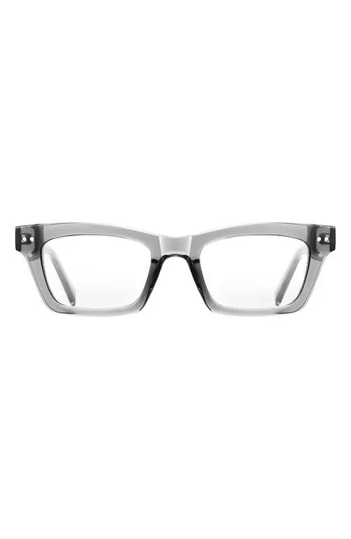 FIFTH & NINTH Cove Rectangular Blue Light Blocking Glasses - Transparent Gray