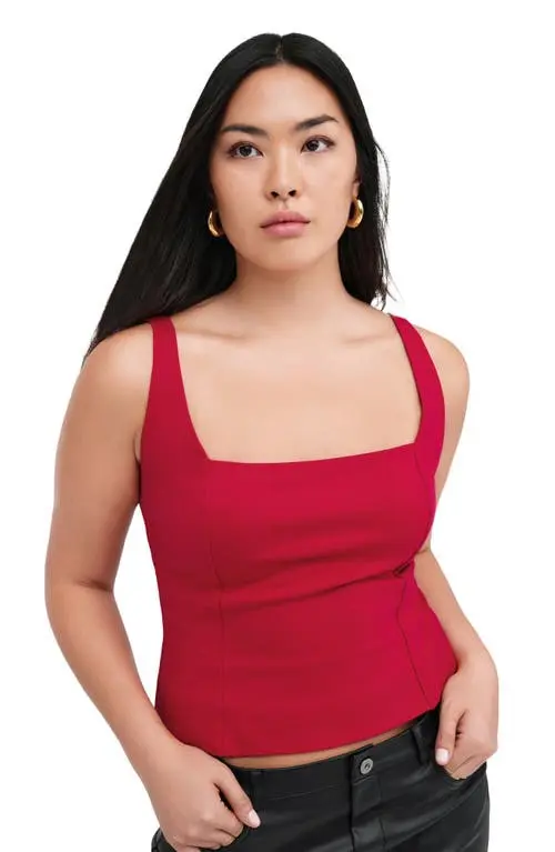MARCELLA Anya Crop Camisole - Red