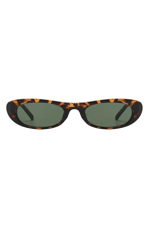 FIFTH & NINTH Oversized Oval Sunglasses - Torte
