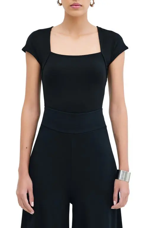 MARCELLA Kiana Square Neck Top