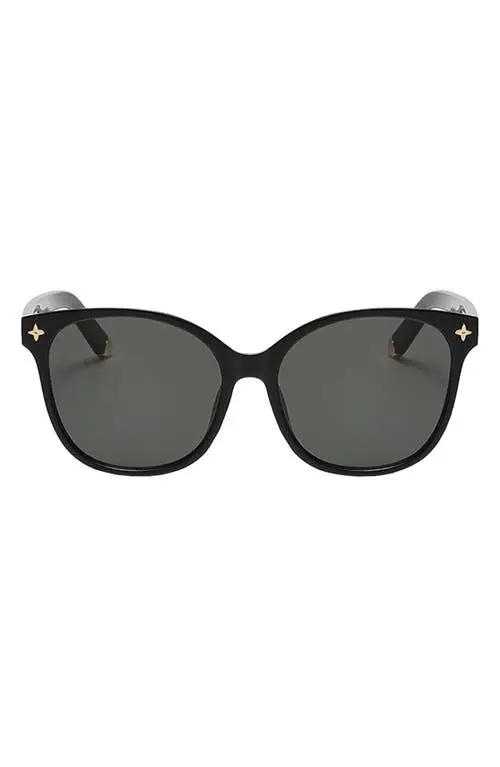 FIFTH & NINTH Cara Round Sunglasses - Black
