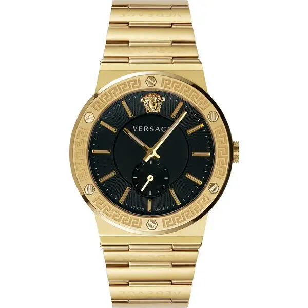 Versace Greca Logo Bracelet Watch - Gold