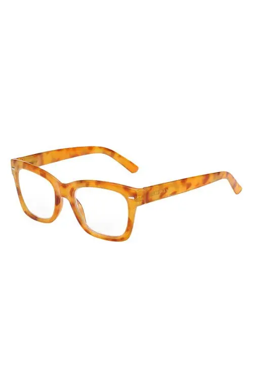 FIFTH & NINTH Shiloh Square Blue Light Blocking Glasses - Orange Torte