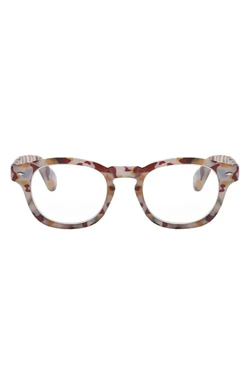 FIFTH & NINTH Rumi 55mm Round Frame Eyeglasses - Multi Torte