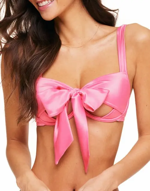 ADORE ME Gynger Unlined Quarter Cup Bra - Medium Pink