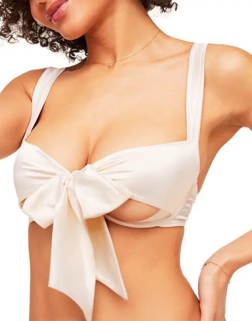 ADORE ME Gynger Unlined Quarter Cup Bra - White