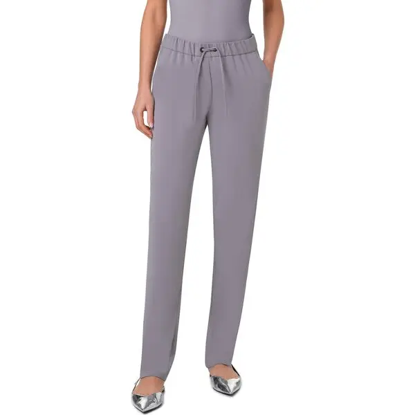 Akris Mike Split Hem Crepe Pants