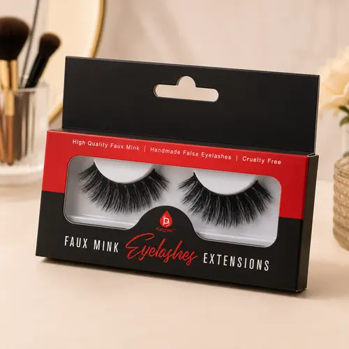 PURSONIC Faux Mink Style False Eyelashes Extensions