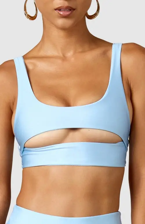 MBM SWIM Lucky Bikini Top - Airy Blue