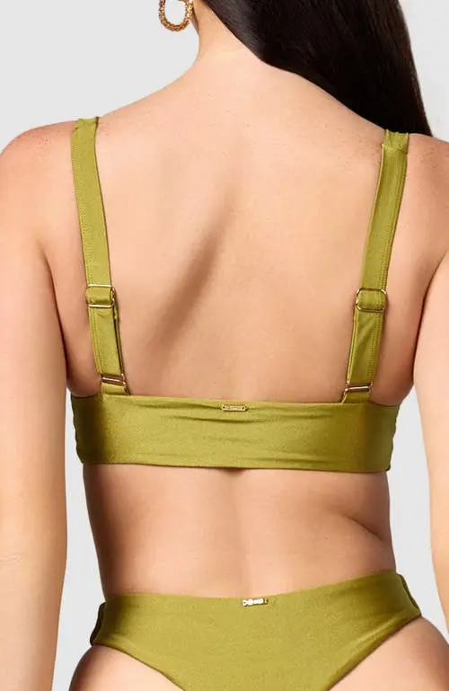 MBM SWIM Lucky Bikini Top - Olive