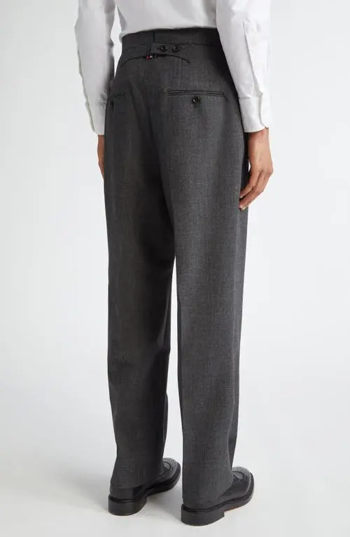 Thom Browne High-waist Wool Trousers