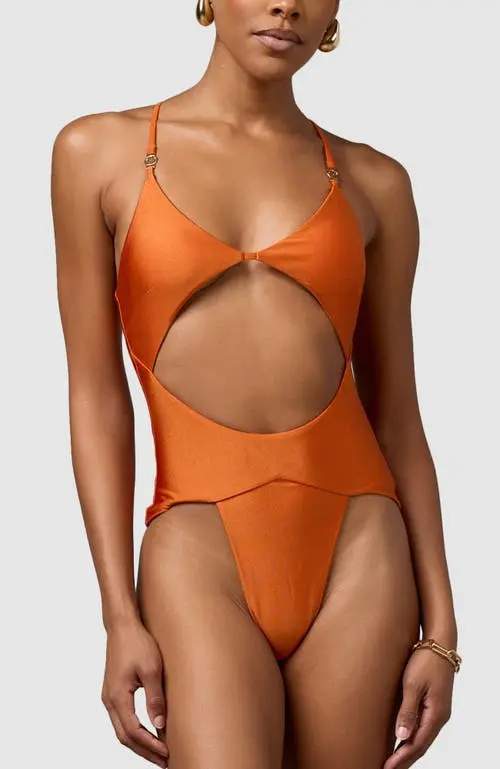MBM SWIM Azure One-piece Swimsuit - Burnt Orange