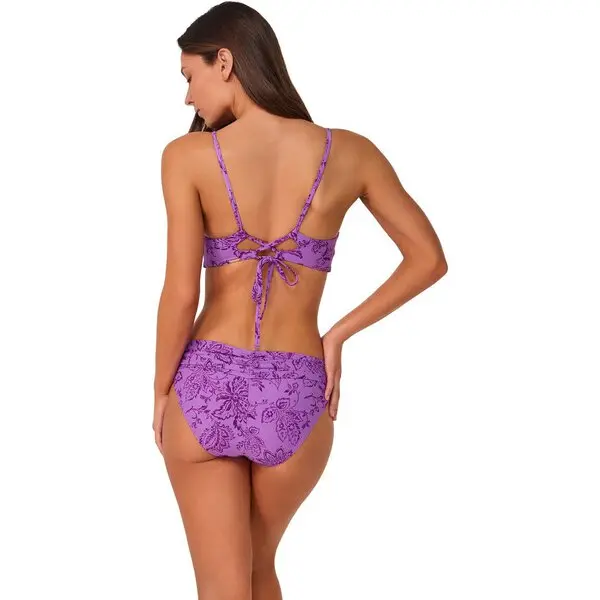 SUNSETS Unforgettable Shirred Bikini Bottom - Regency