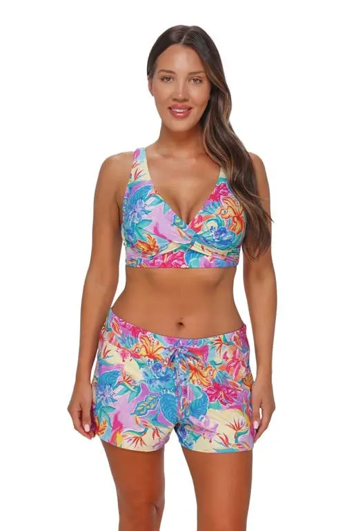 SUNSETS Laguna Swim Short Bottom - Aloha Vista