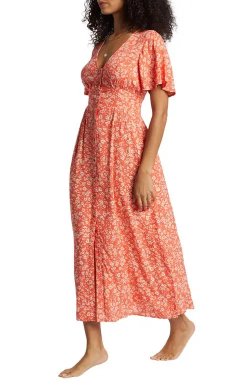 fitted lace wedding dress Womens Sun Glow Maxi Dress – Billabong AU main image 0