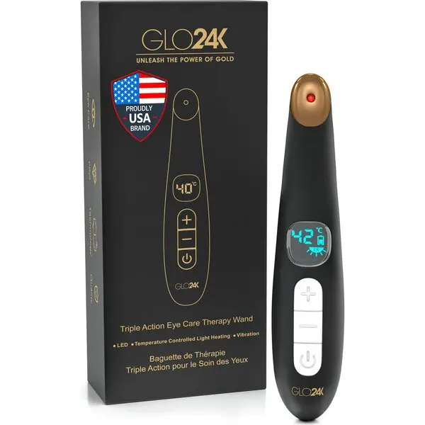 GLO24K Triple Action Eye Care Therapy Wand - Na