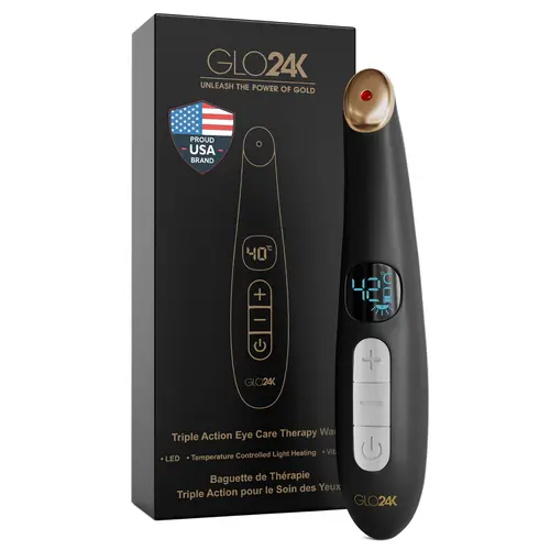 GLO24K Triple Action Eye Care Therapy Wand - Na