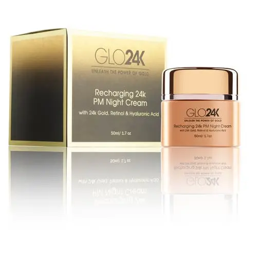 GLO24K Recharging 24k Pm Night Cream - Na